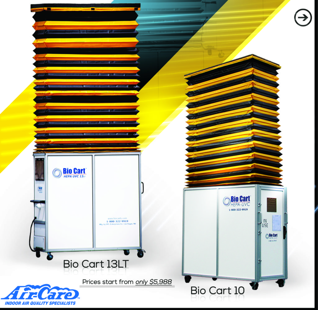 Mobile Dust Containment Unit Features | Bio Cart